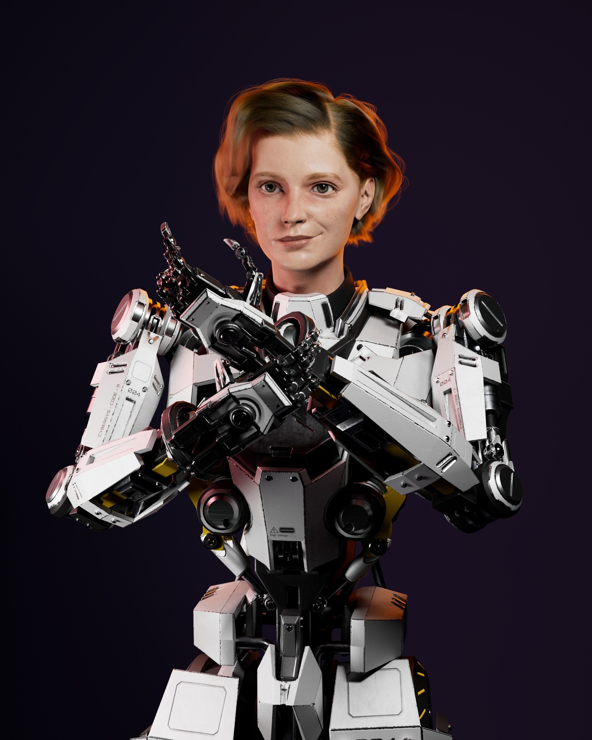 ArtStation - CyberGril Code 004