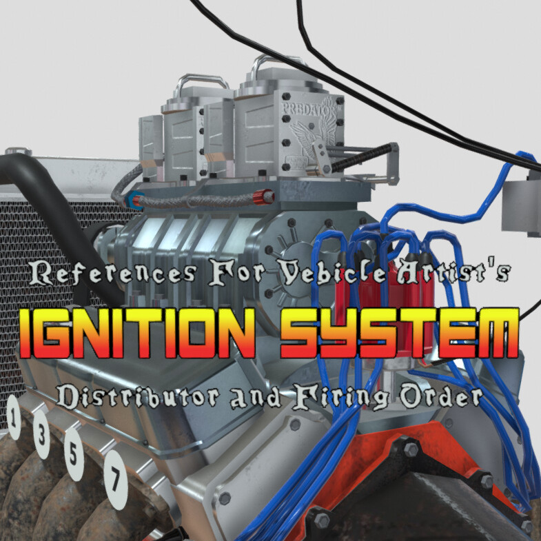 ArtStation - Reference's for Vehicle Artists: Ignition 454