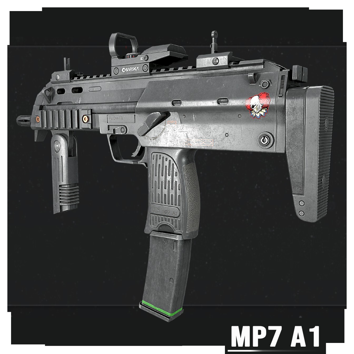 Mp7 Machine Gun