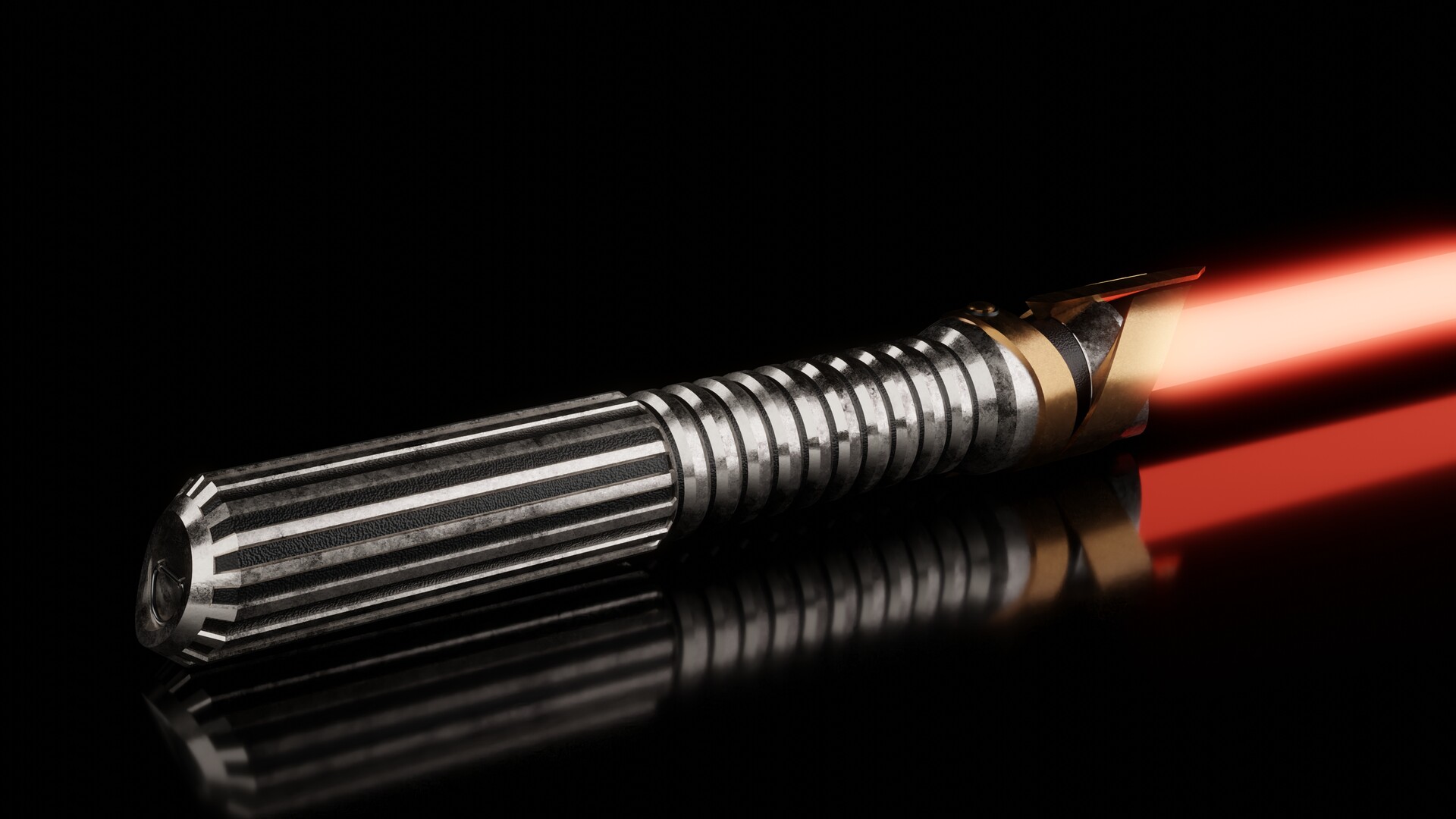 ArtStation - Animated Lightsaber