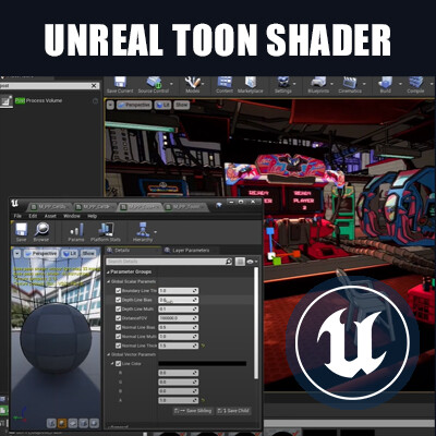 ArtStation - Unreal Toon Shader