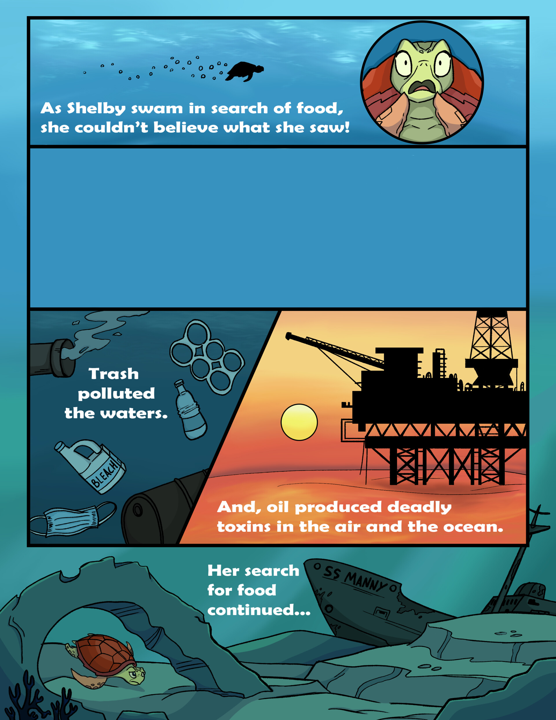 ArtStation - Turtle Comic Pages