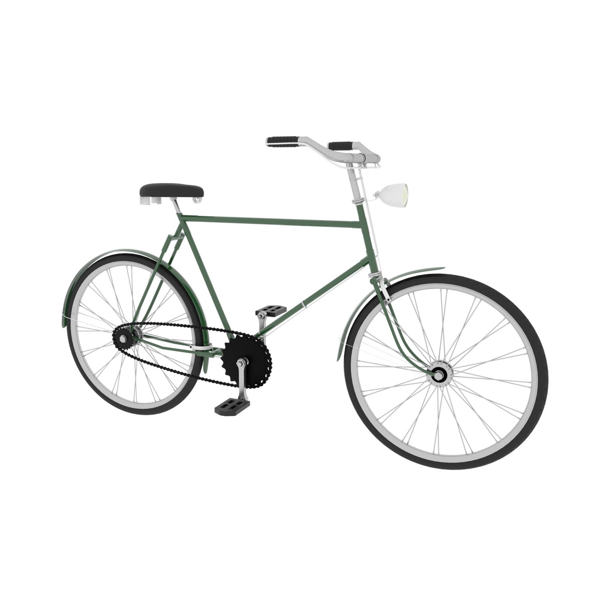 ArtStation - 3D Modeling - Bicycle