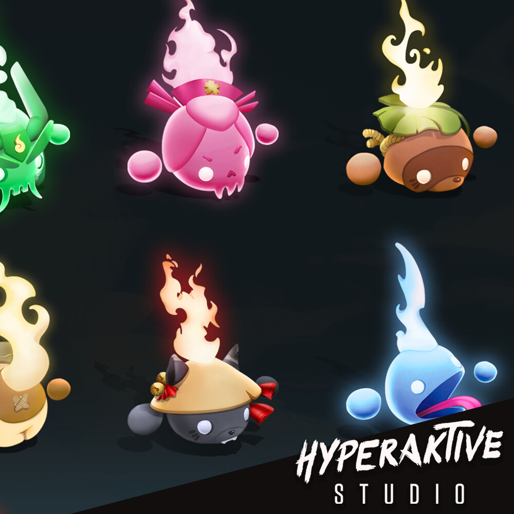 Annamaria D'Arienzo - Yok-OUT_ Character Design