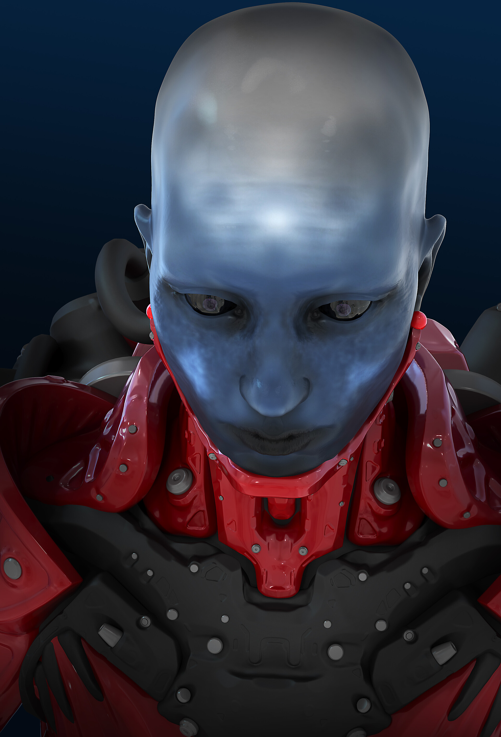 ArtStation - Red moon