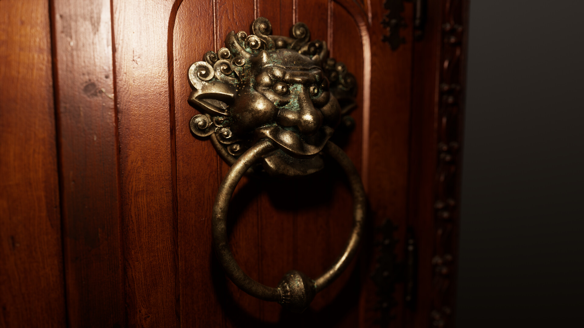 ArtStation - Labyrinth Door Knocker "Mute"