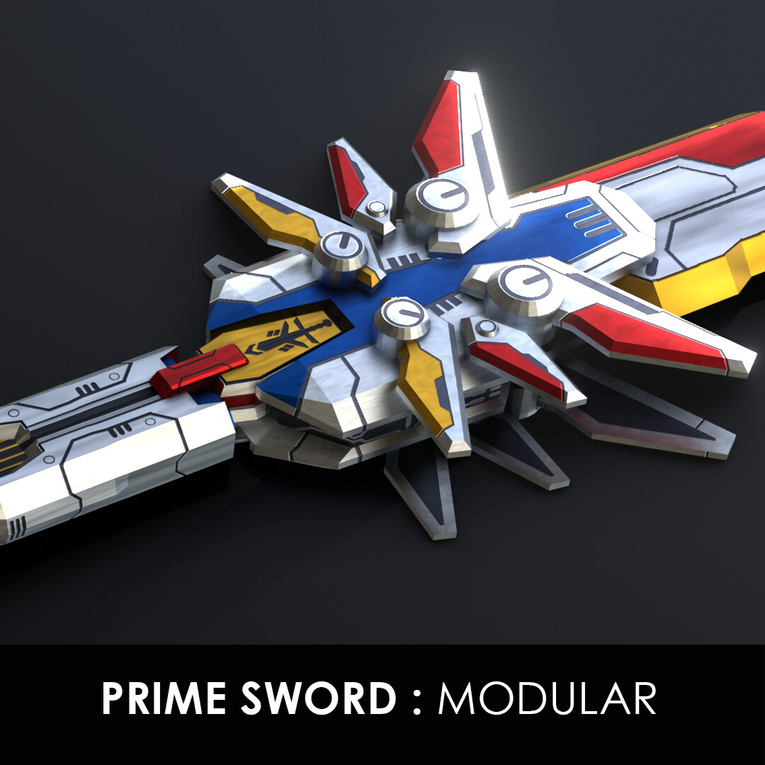 ArtStation - Prime Sword : Modular