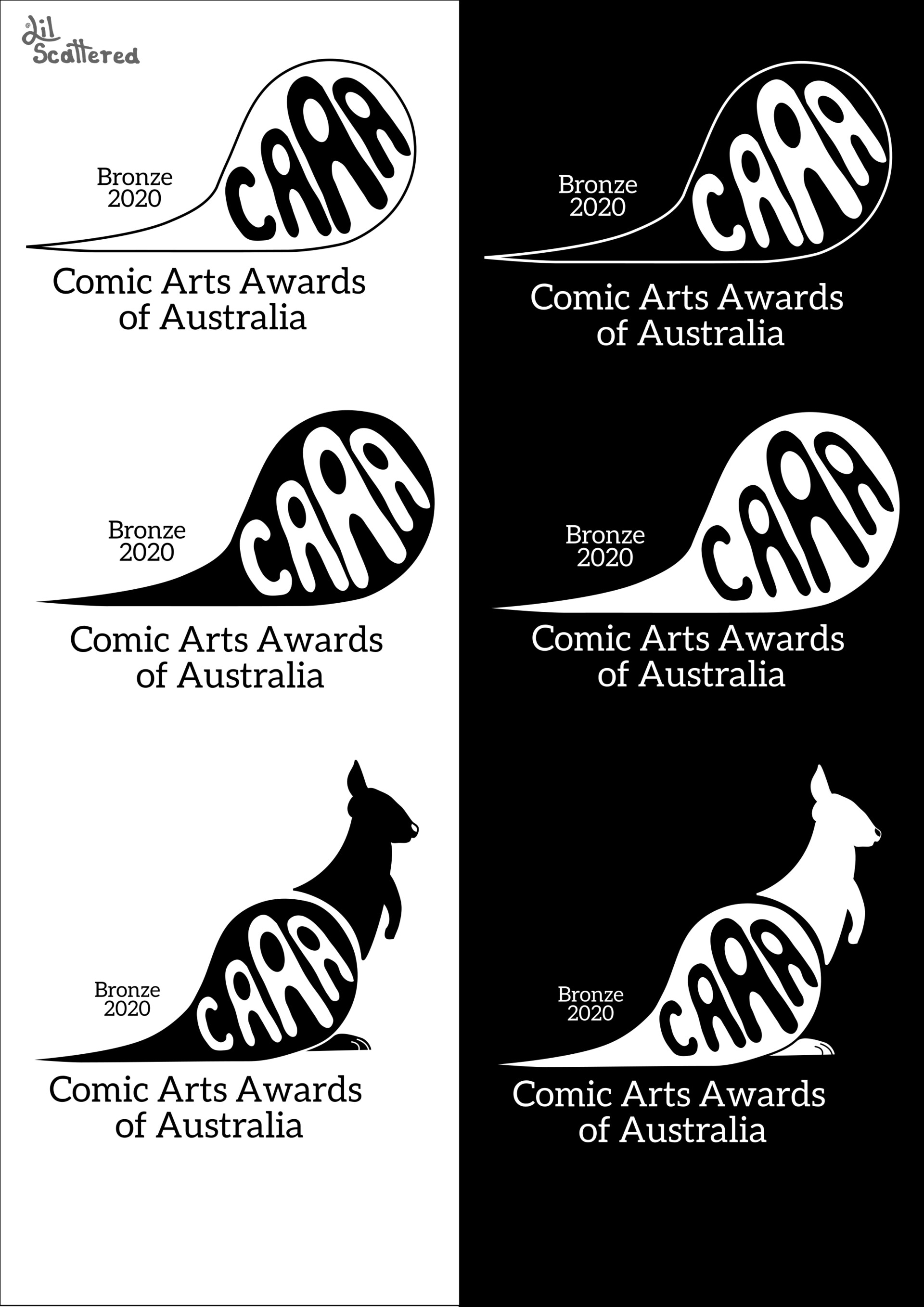 ArtStation - CAAA Logo Design - University Project