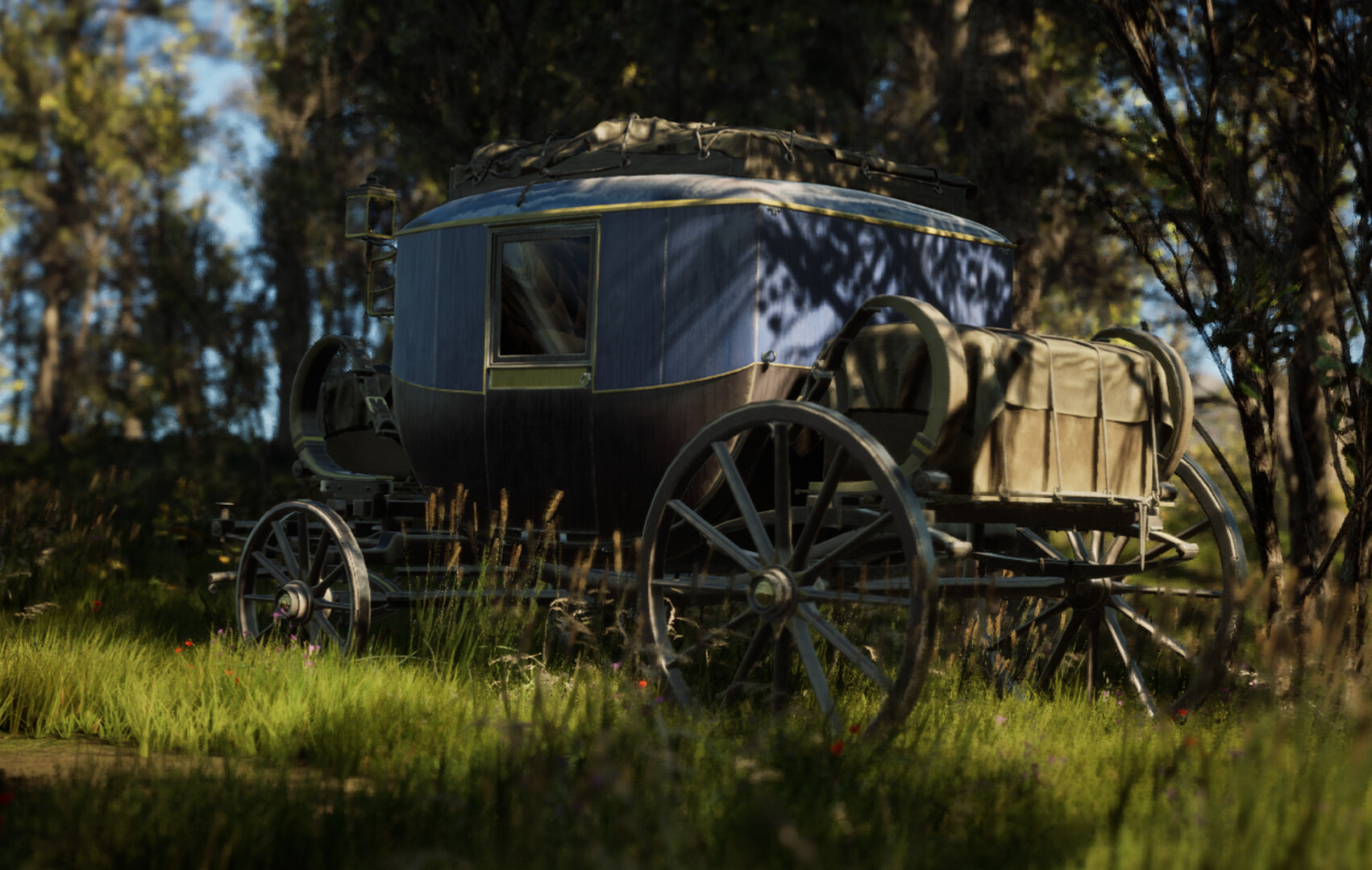 ArtStation - Historic Coach ~1800