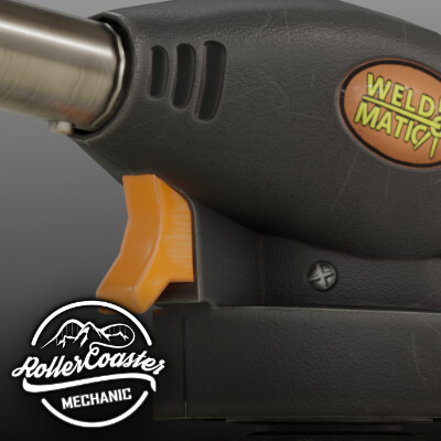 ArtStation - RollerCoaster Mechanic Blow torch