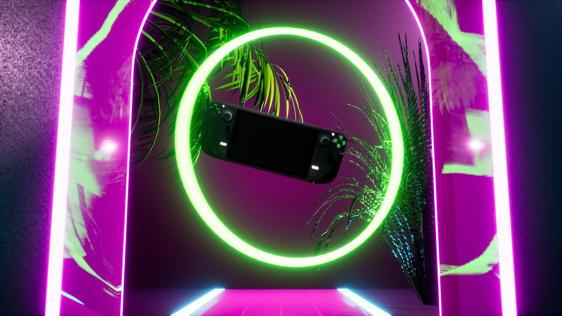 ArtStation - Demo advertising SteamDeck