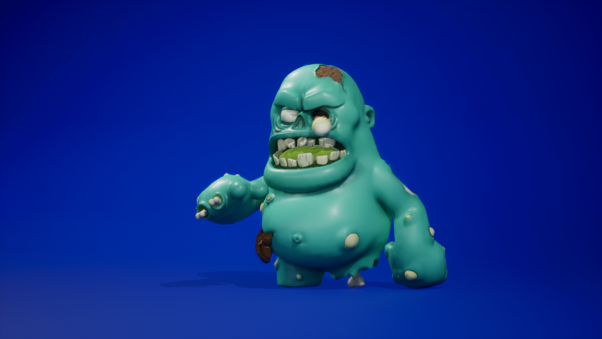 ArtStation - Zombie Rigging