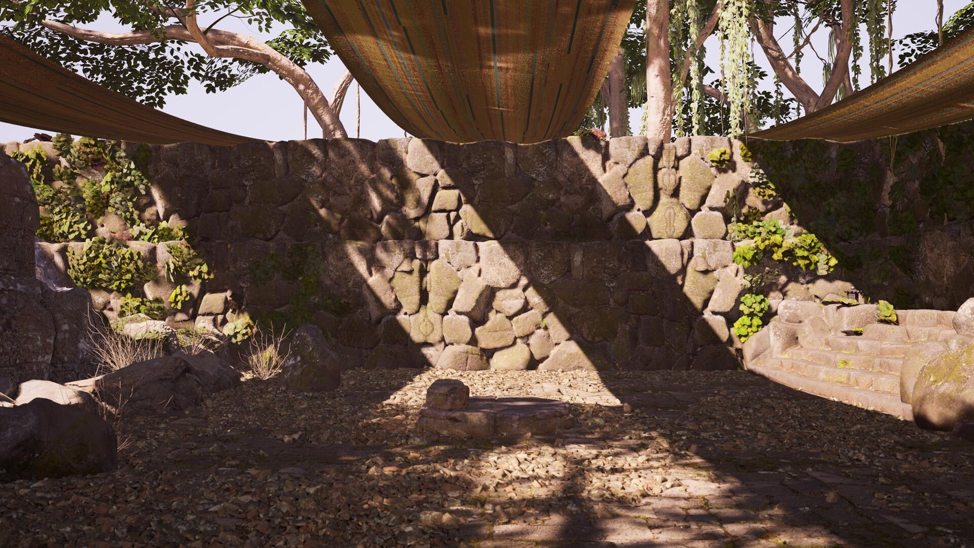 ArtStation - Peaceful Courtyard