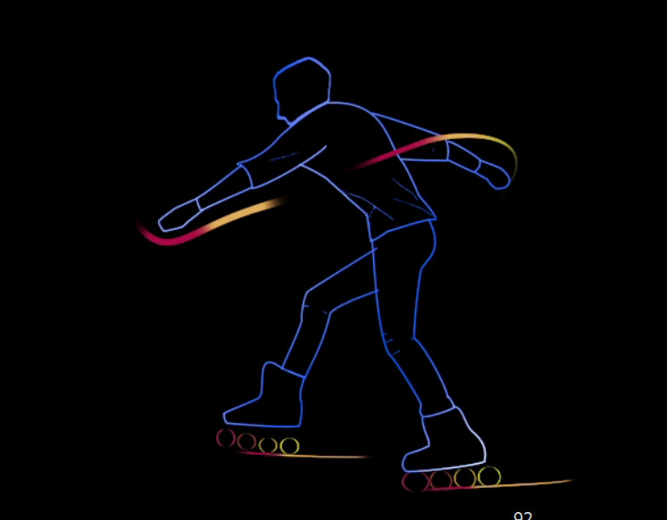 ArtStation - Rollerblade rotoscope / animation