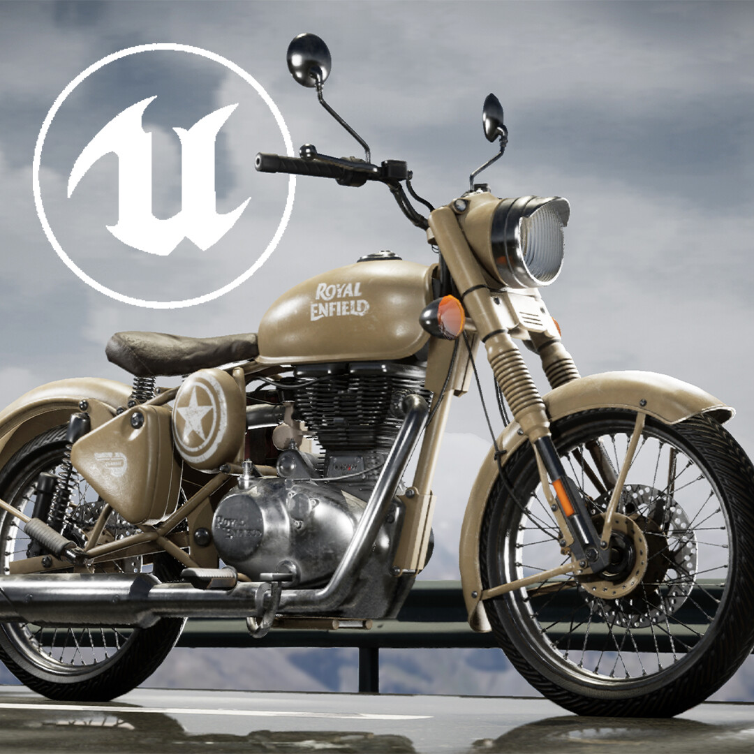 ArtStation - Royal Enfield - Classic 350