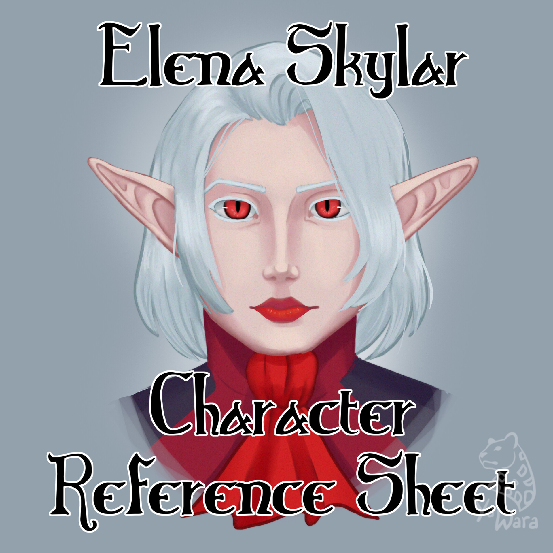 ArtStation - Elena Skylar - Reference Sheet