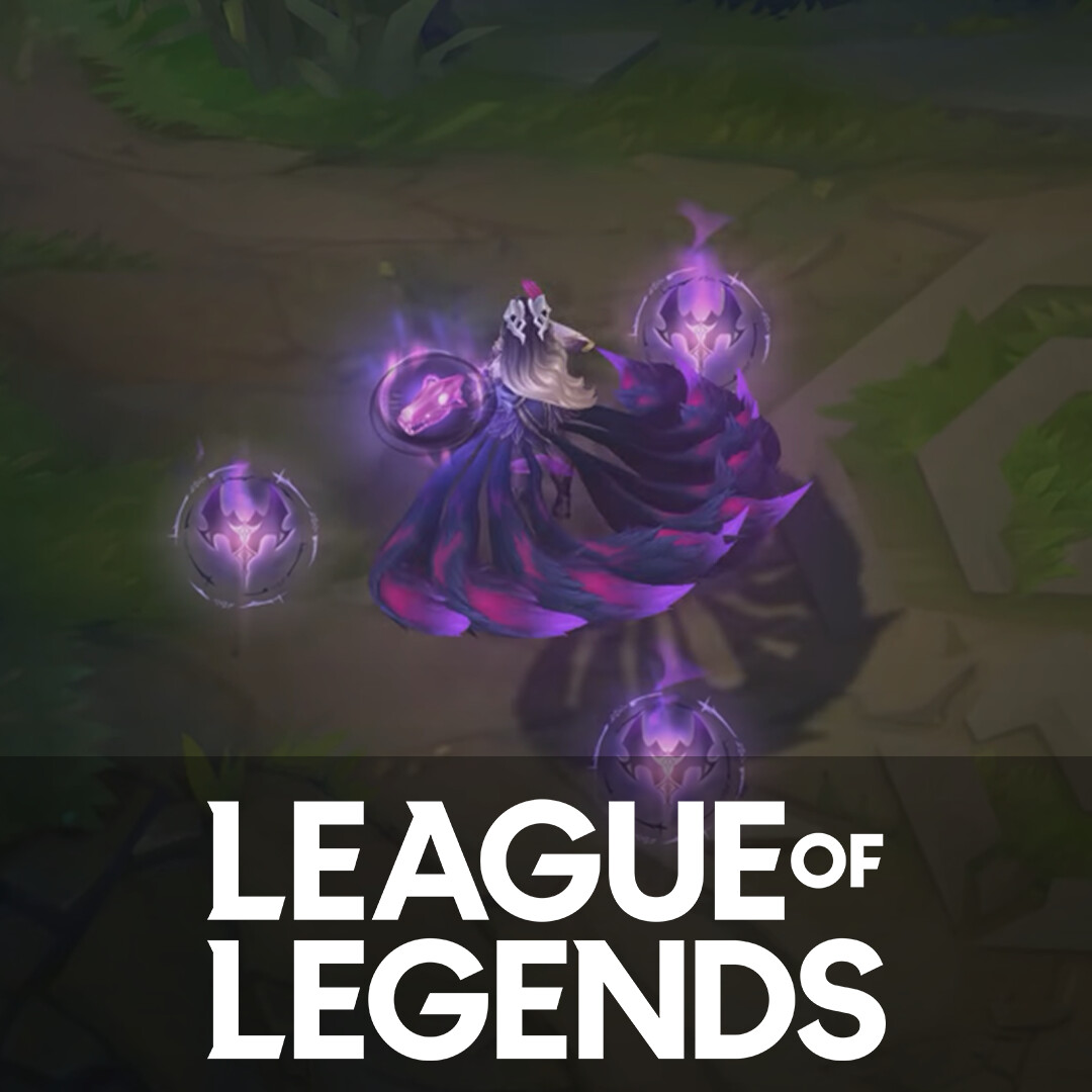 ArtStation - League of Legends_Coven Ahri VFX