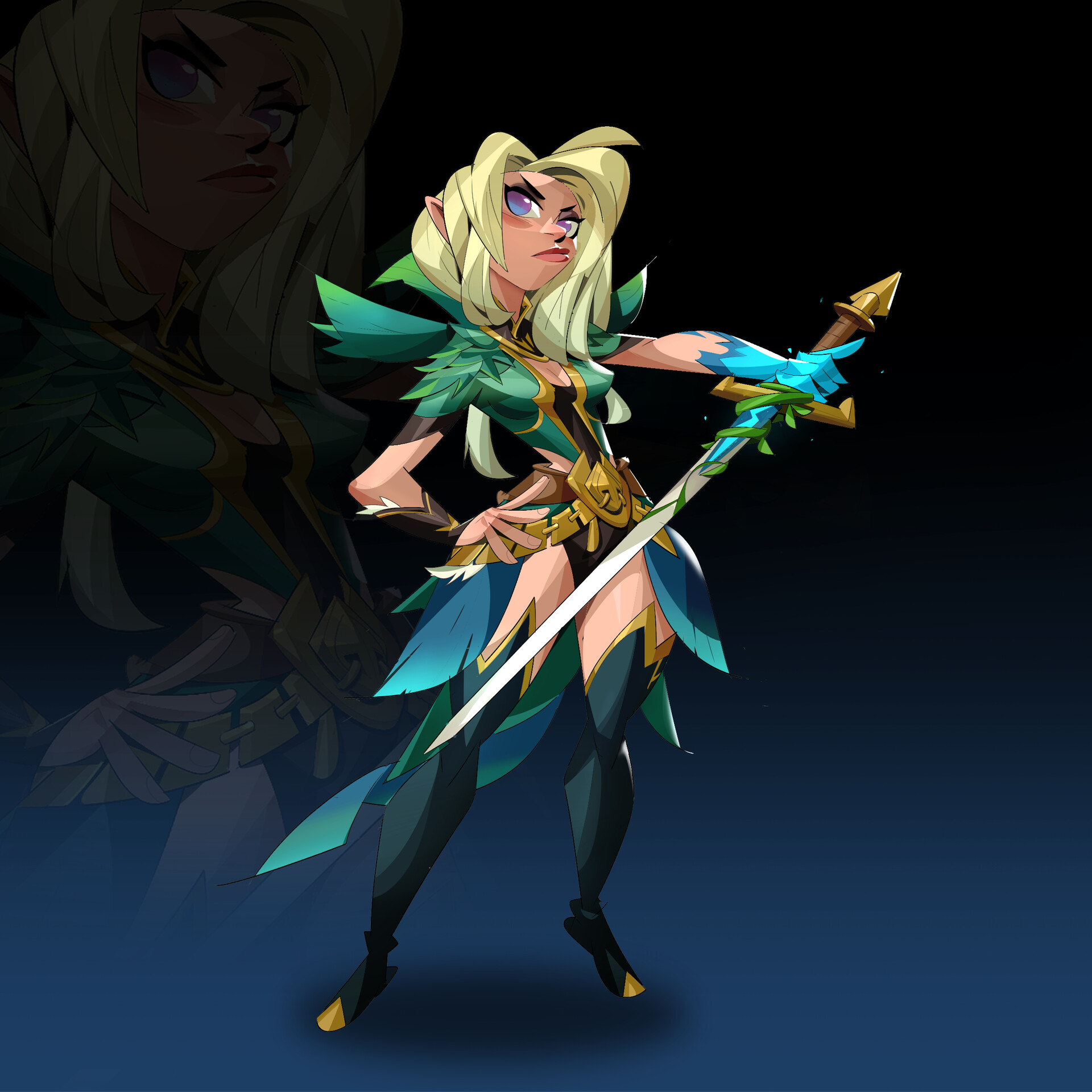 ArtStation - Spring Elf 2