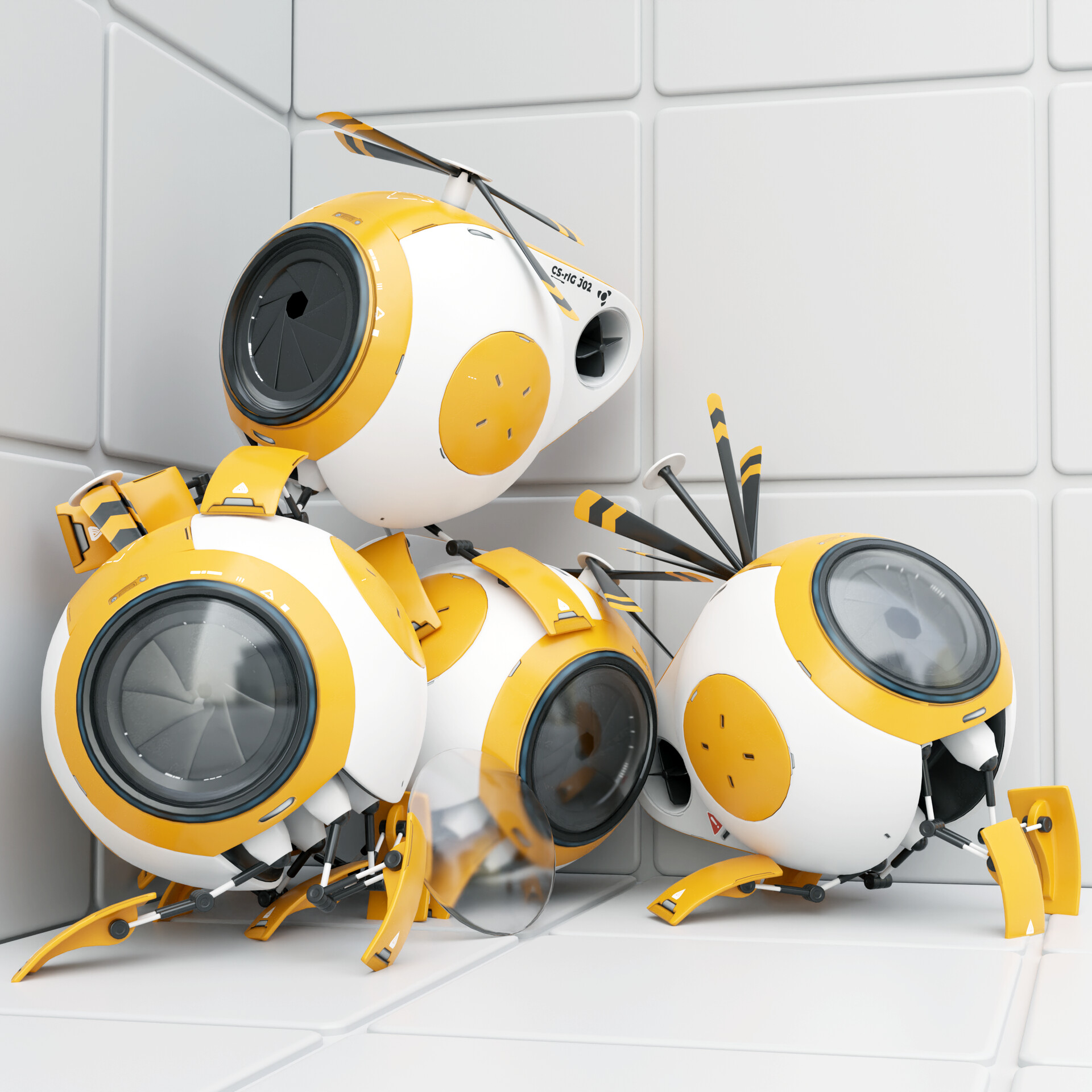 ArtStation - Robo Rig and Animation