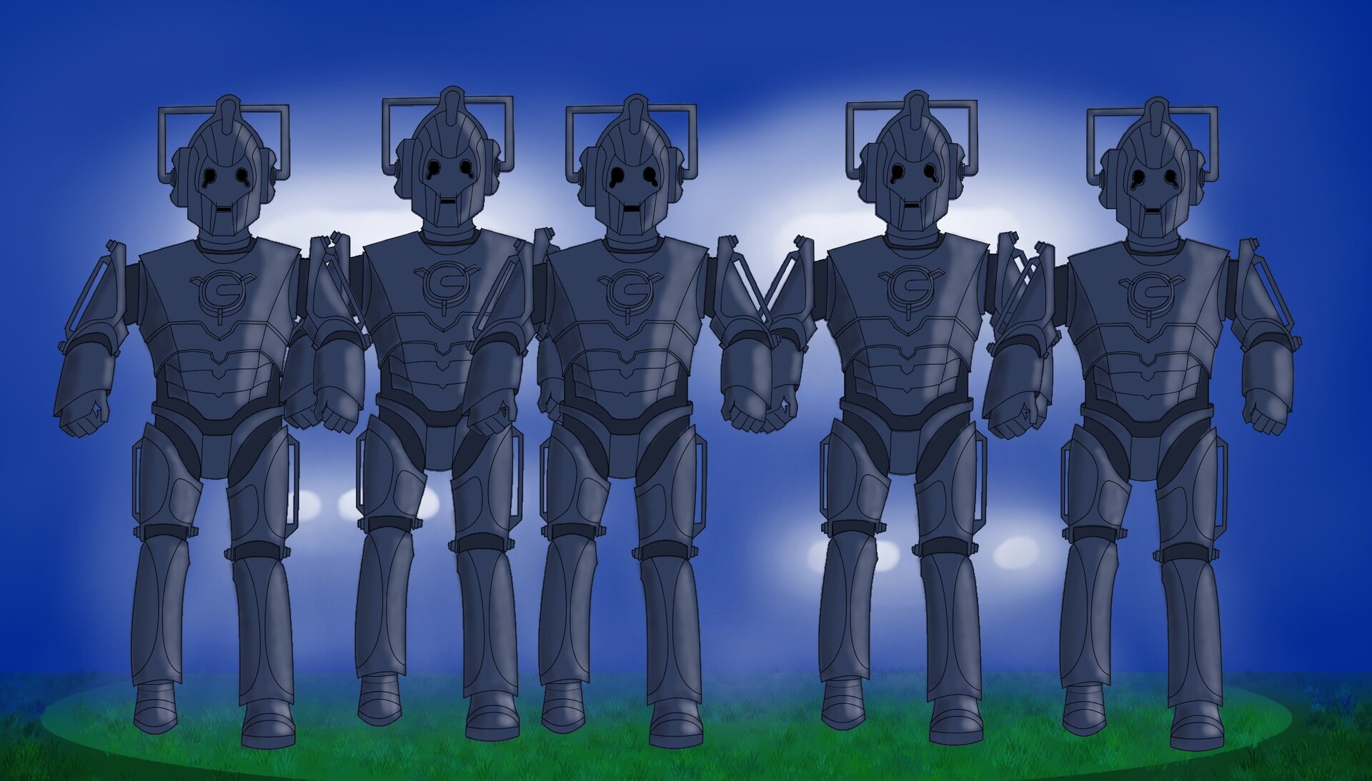 ArtStation - Cybermen attack