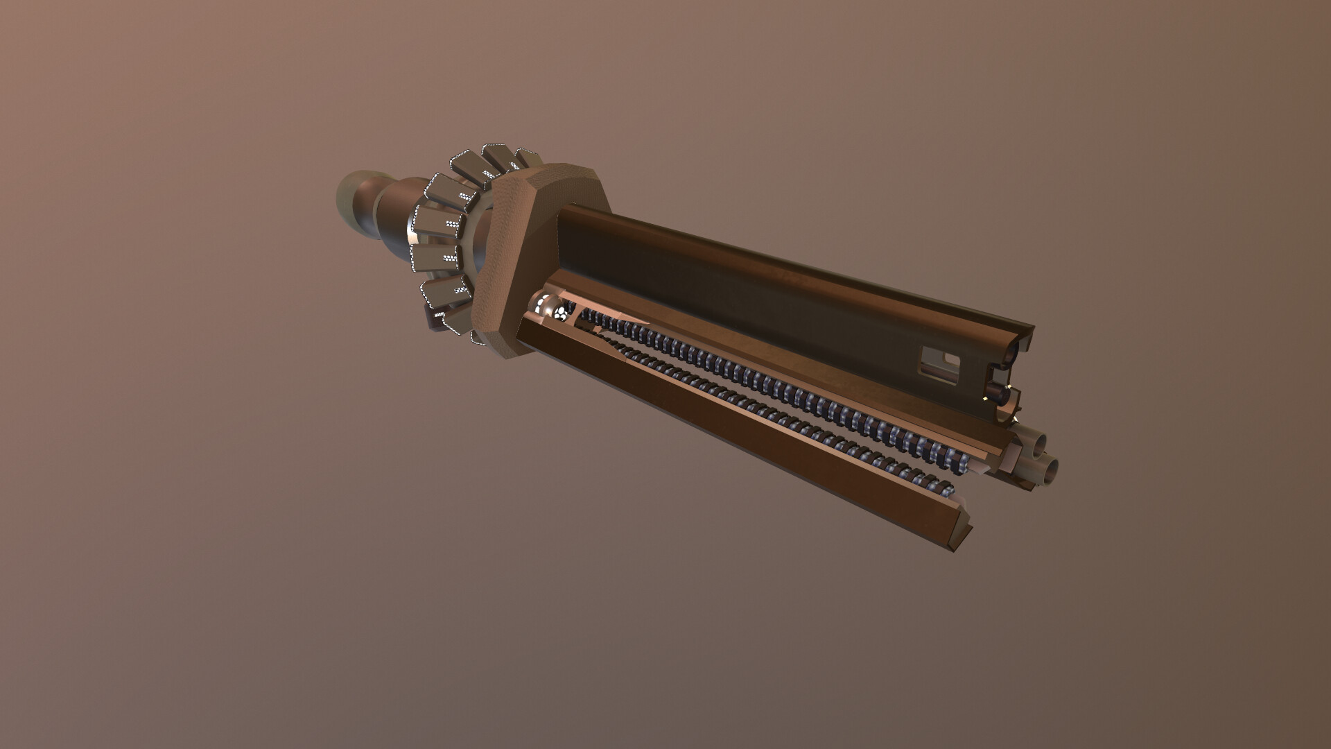 Shane Thompson - W.A.D.E Gun Model - Rust Bucket Asset