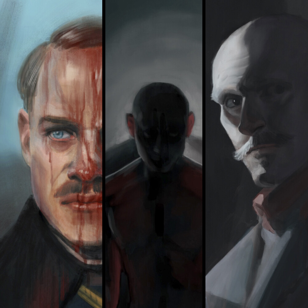 ArtStation - "Freud" series studies