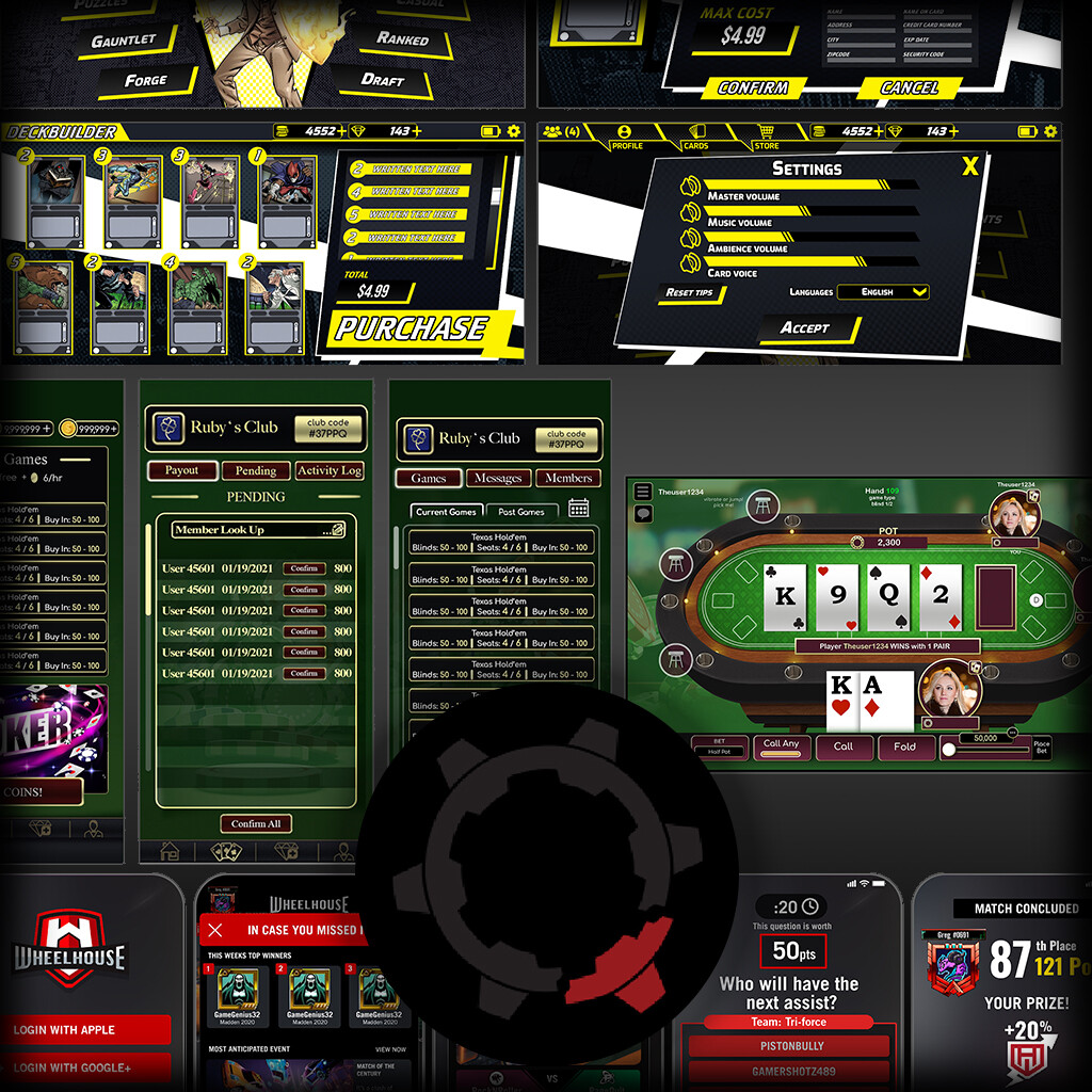 ArtStation - User Interface - Broken Circle Studios