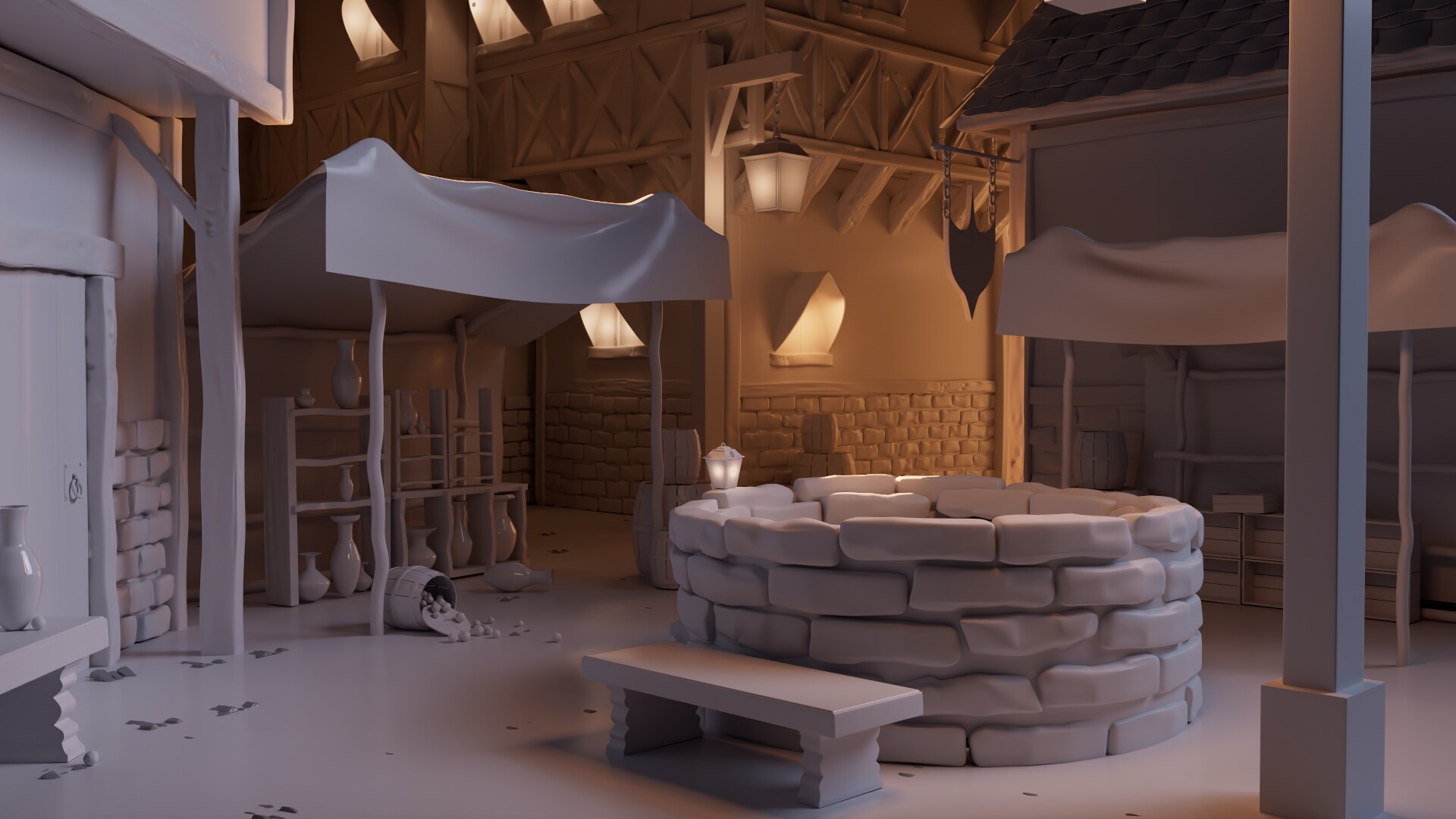 ArtStation - Medieval set