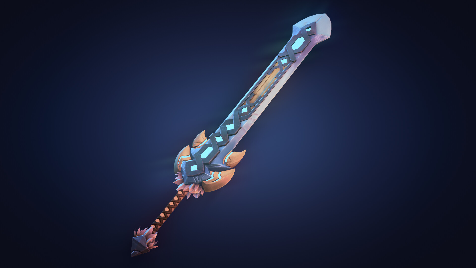 ArtStation - Stylized Dauntless 3d Sword