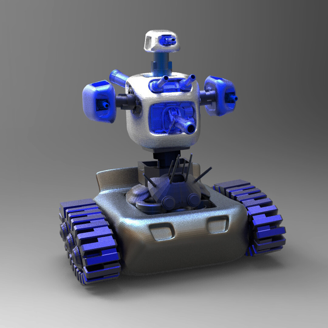ArtStation - Robot tank