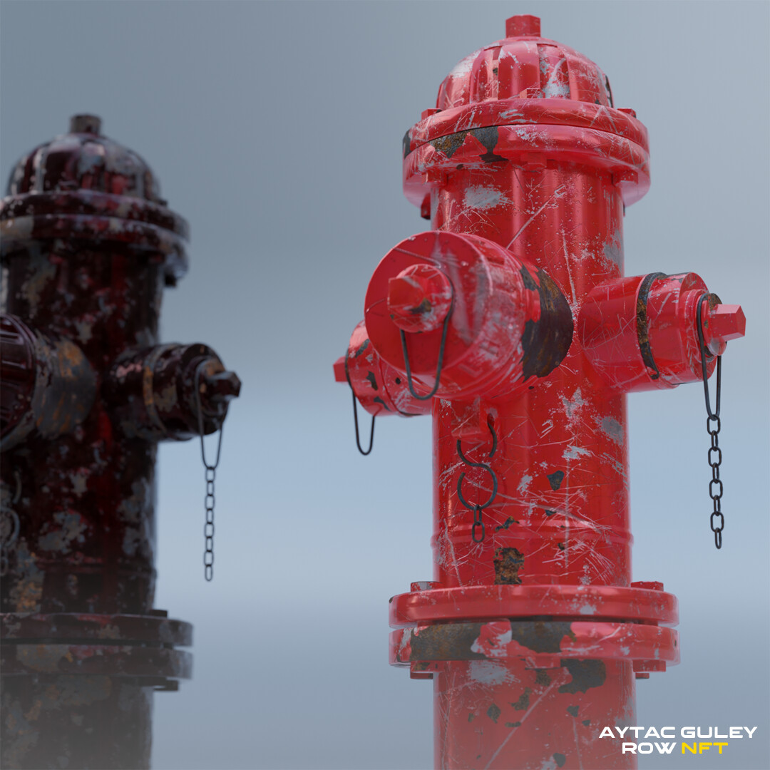 ArtStation - Fire Hydrant 3D Model