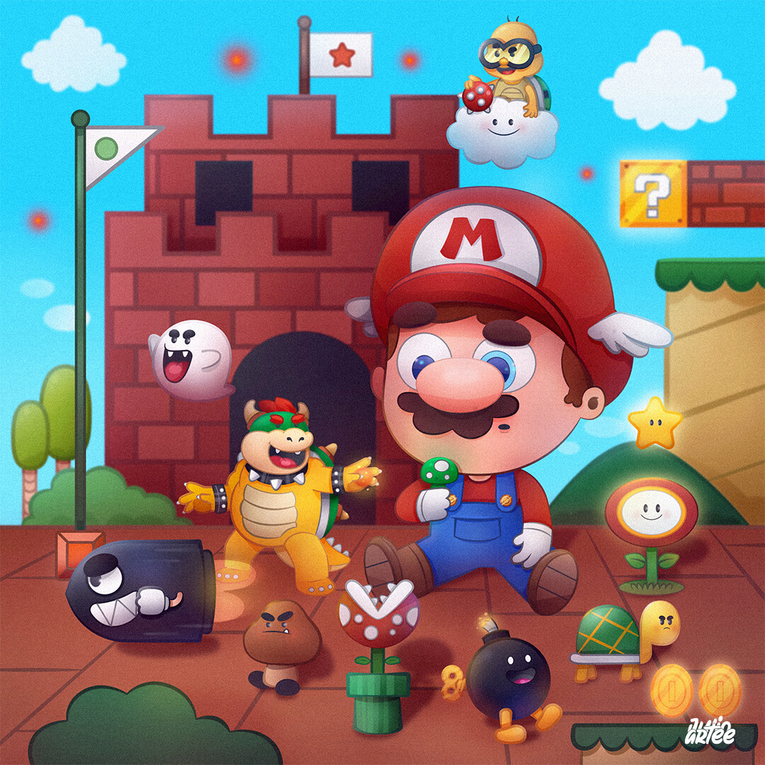 ArtStation - Mario Bros Fan Art
