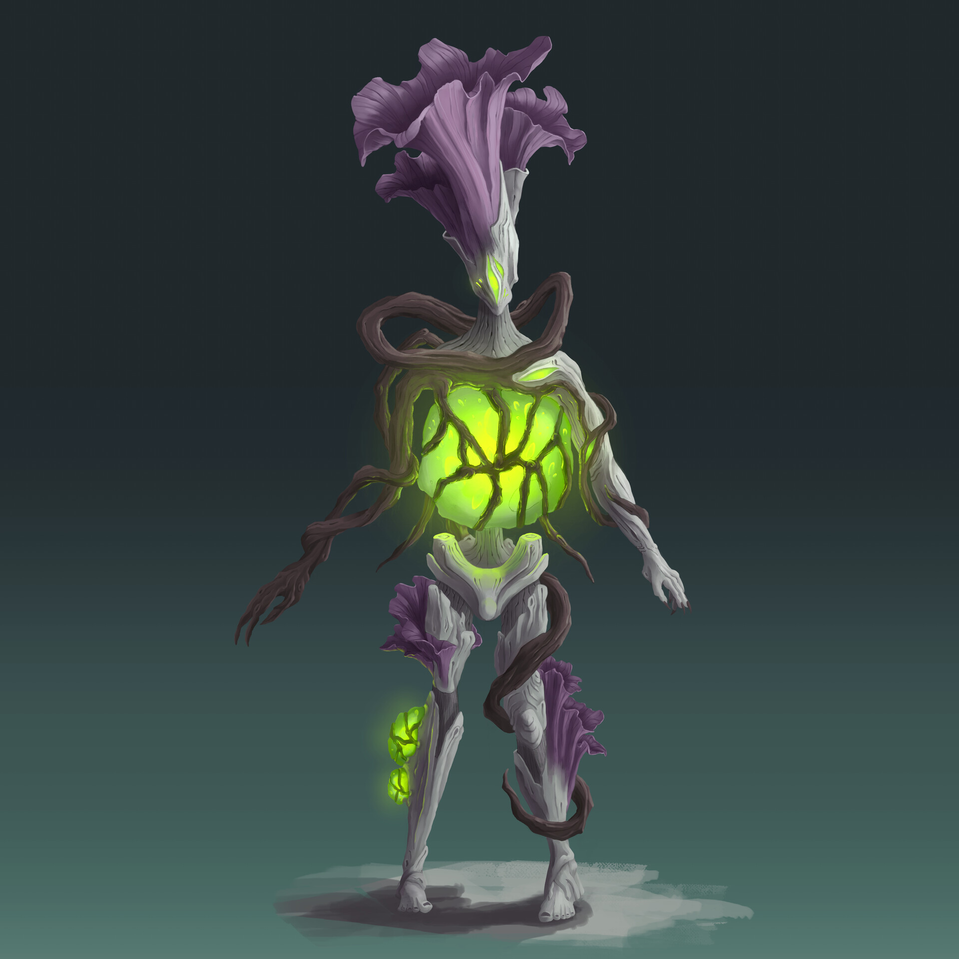 ArtStation - Corrupted Nature - Creature Design