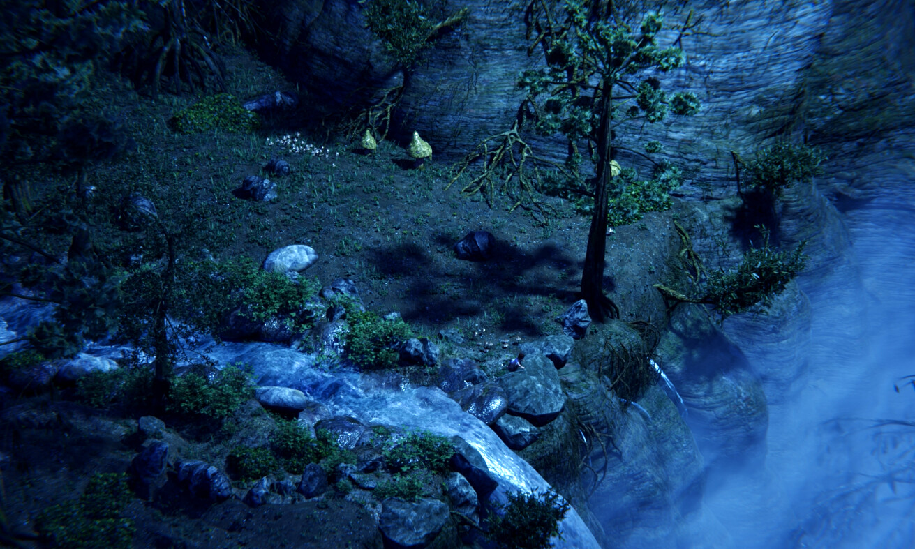 ArtStation - Cliff Environment