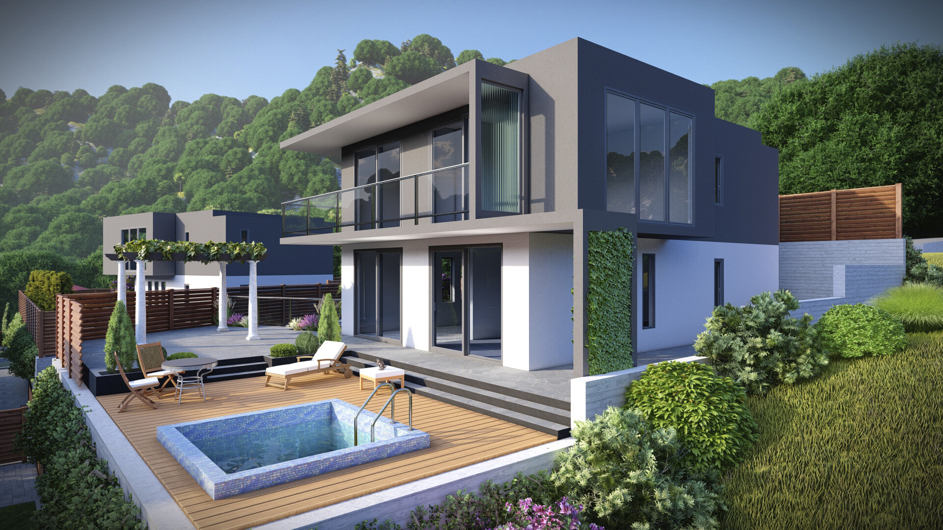 ArtStation - Hi-tech houses
