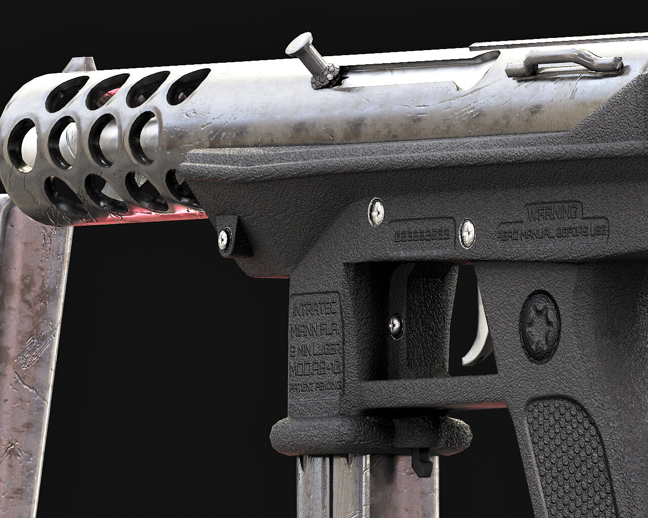 ArtStation - Tec-9 - GameReady
