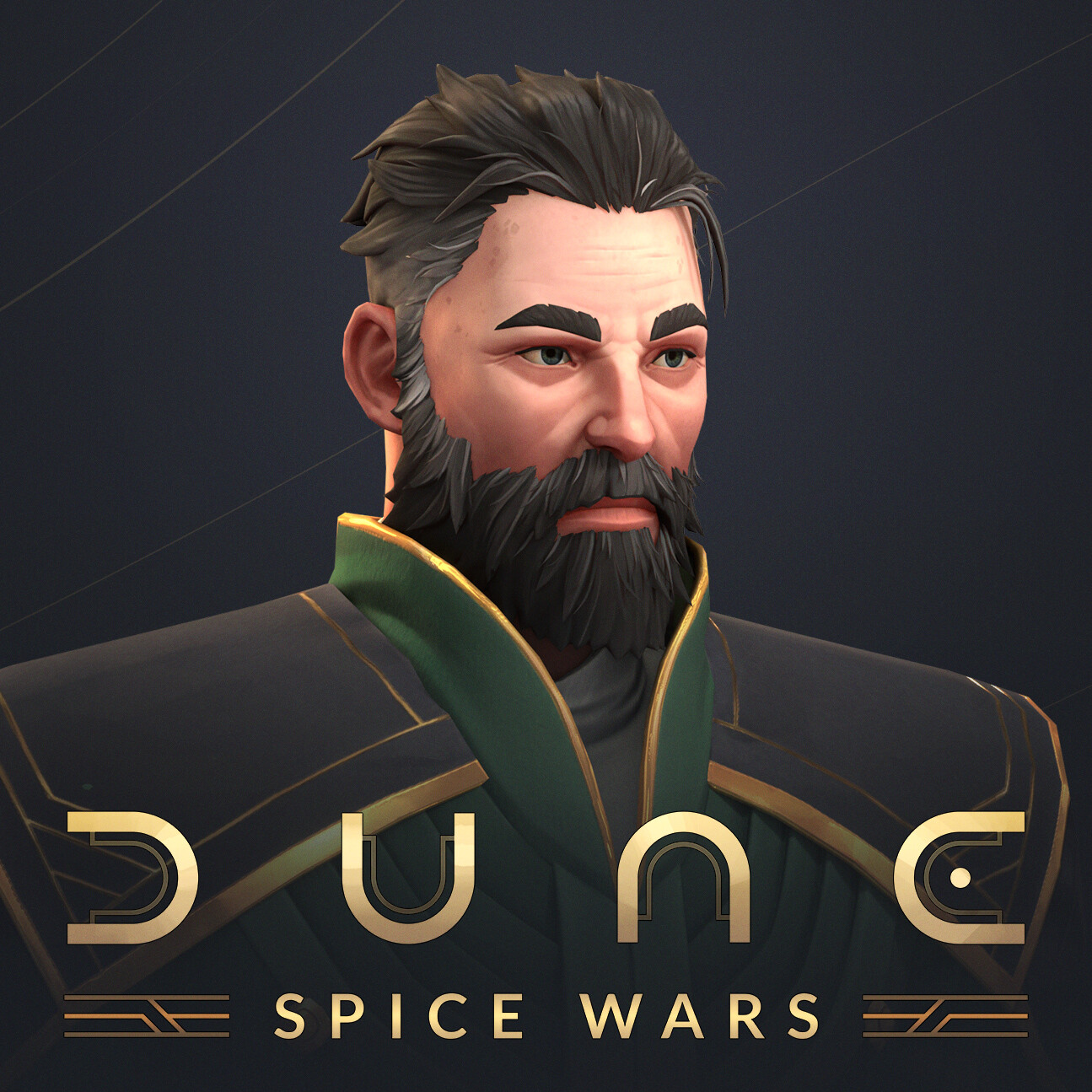 ArtStation - Dune Spice Wars - Duke Leto