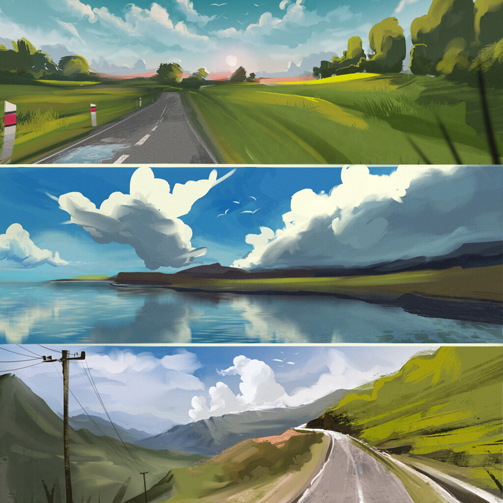 ArtStation - Landscape Environments