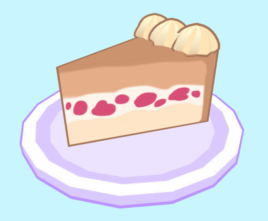 ArtStation - Cake slice