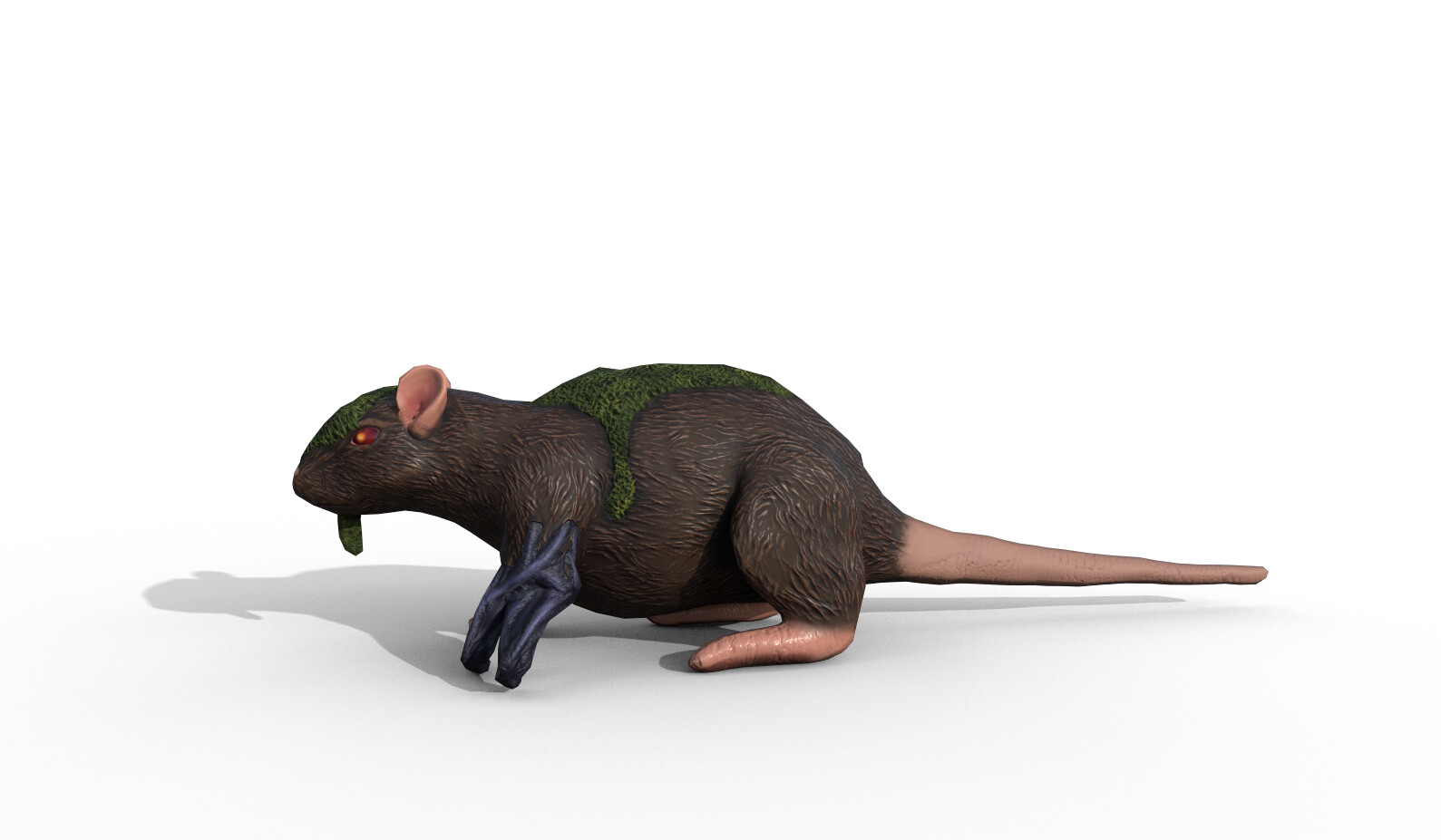 ArtStation - Root Infected Rat (Wip)