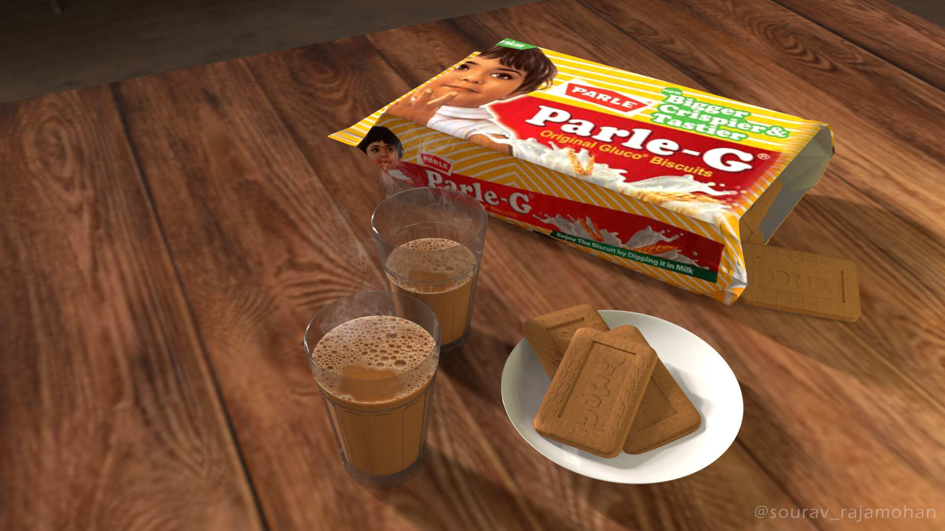 ArtStation - TEA & PARLE-G