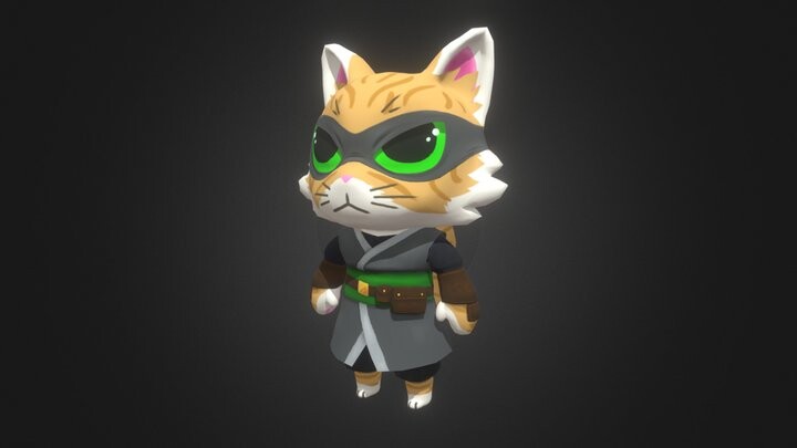 ArtStation - Cat Ninja