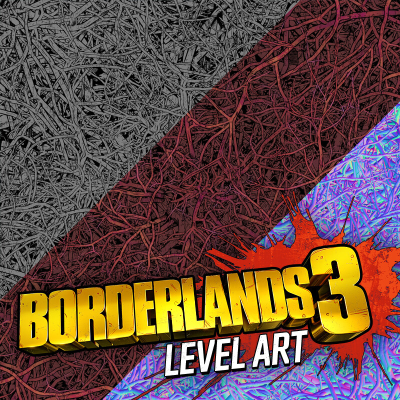 ArtStation - Borderlands 3 - Nekrotafeyo Vines Material
