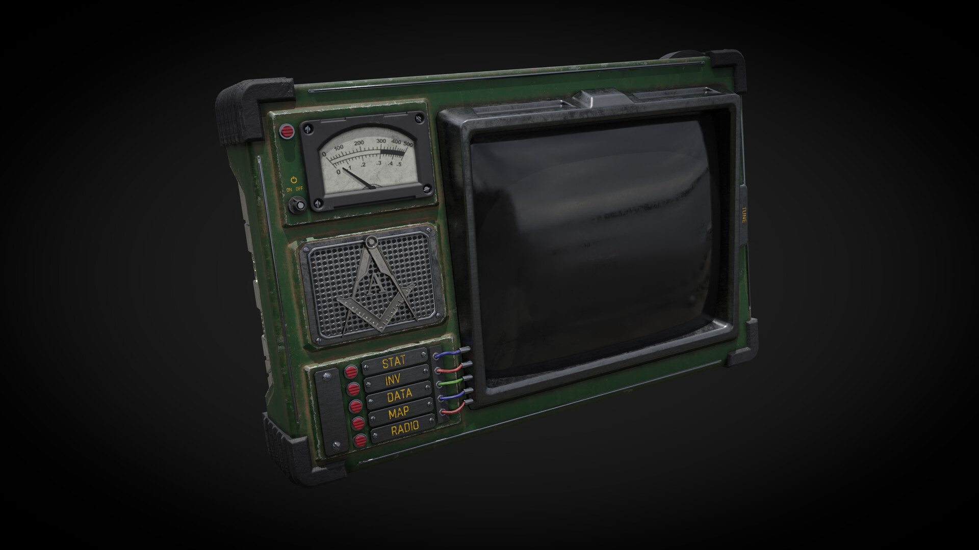ArtStation - Fallout London "Atta-boy" handheld computer