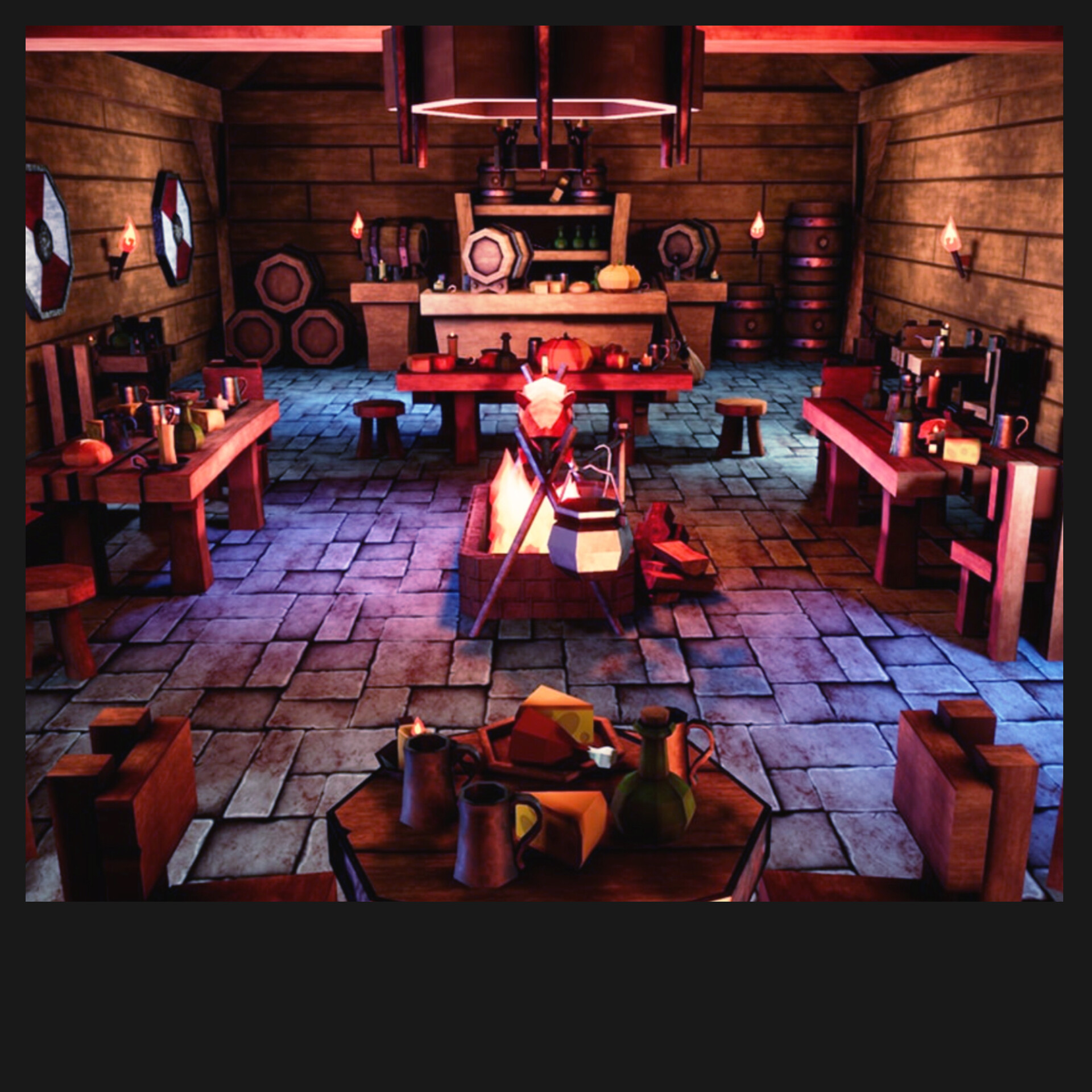 ArtStation - Stylized Tavern / 51+ Assets