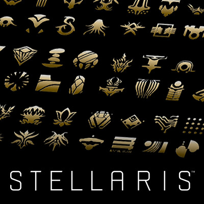 ArtStation - Stellaris Overlord / Anniversary Patch Empire Icons