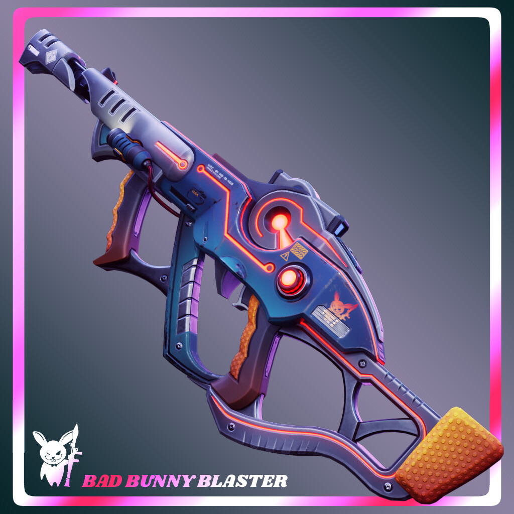 ArtStation - Bad Bunny Blaster