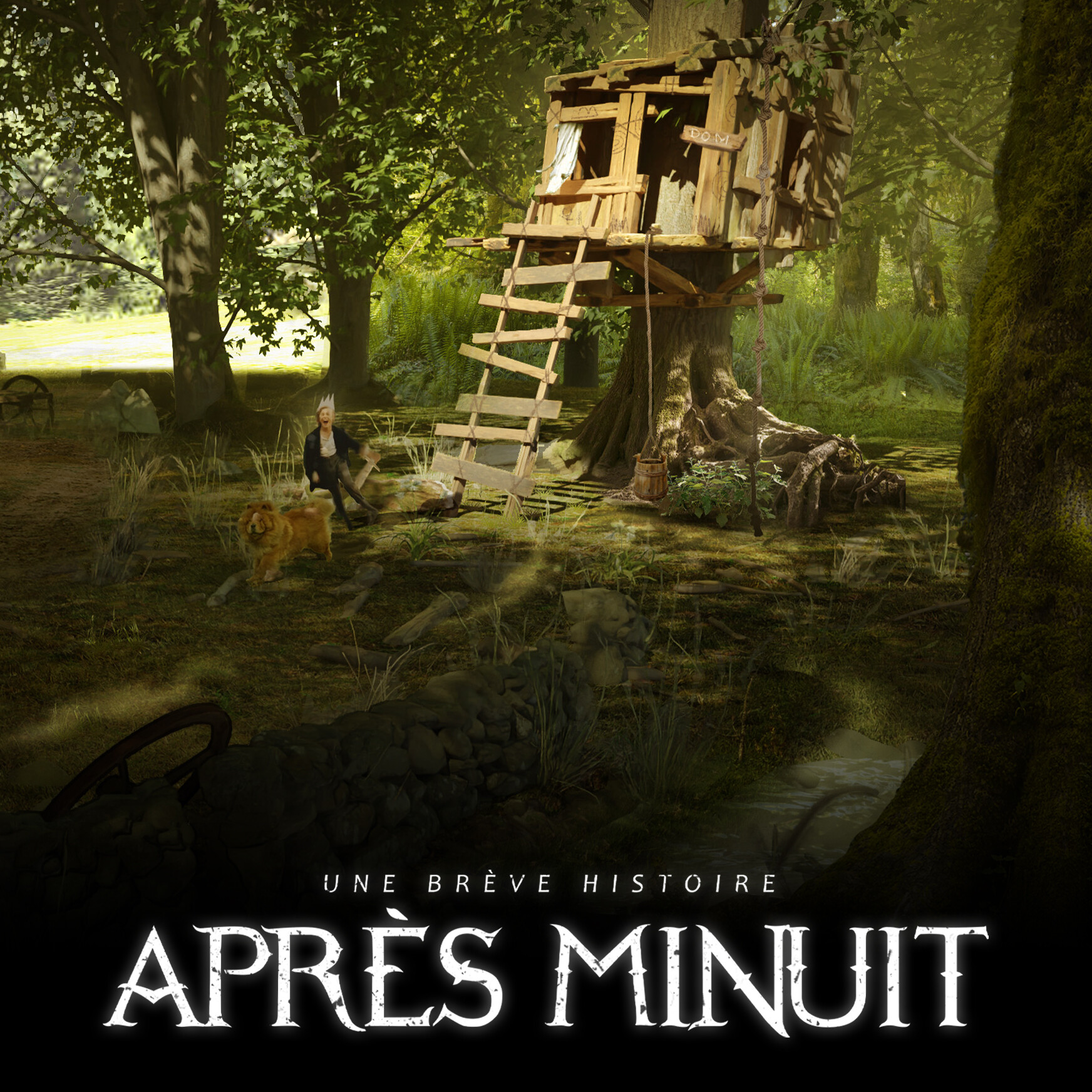 ArtStation - A brief story after midnight - Real life house