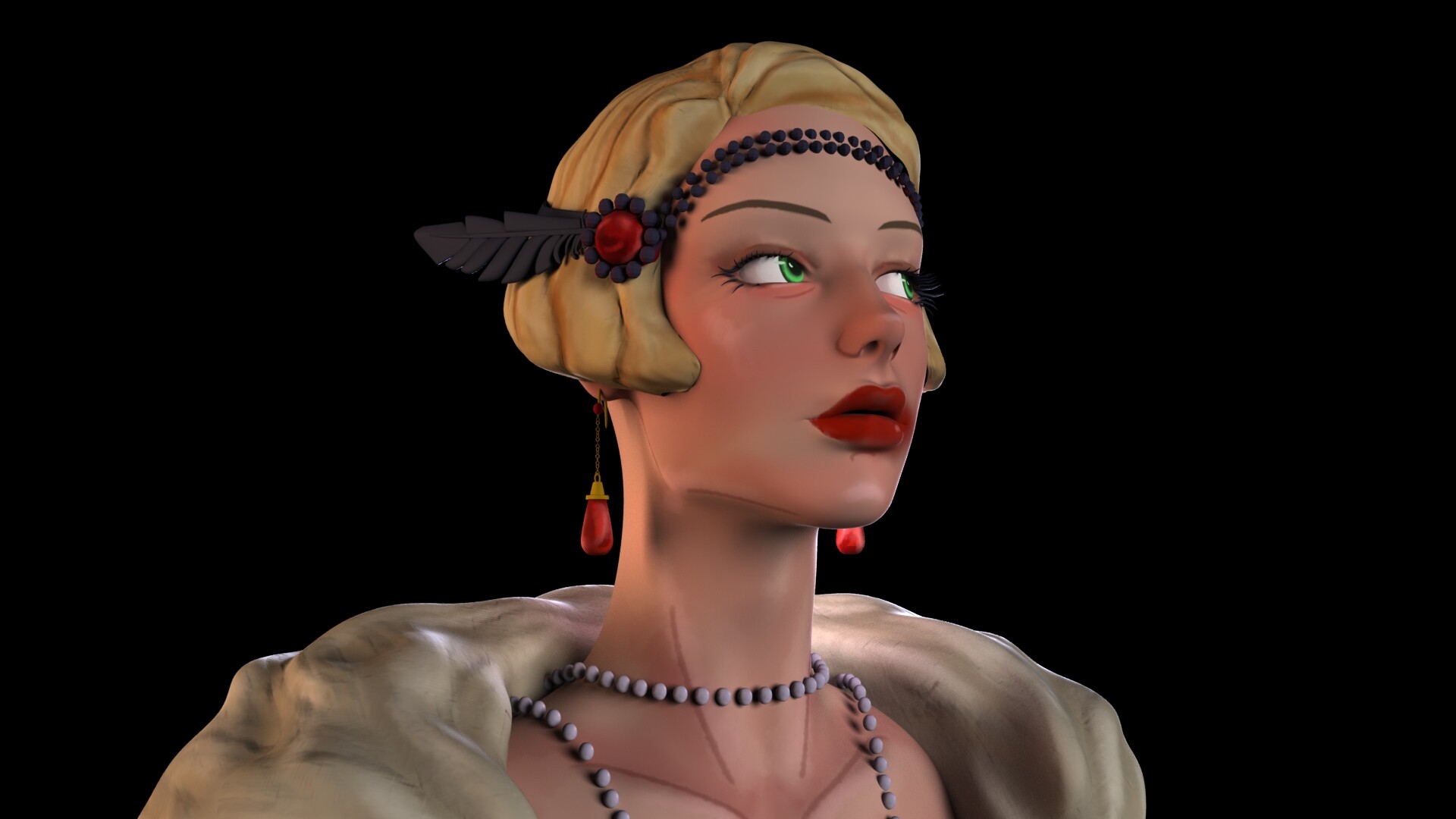 ArtStation - 1926 German Nightclub Drag Queen