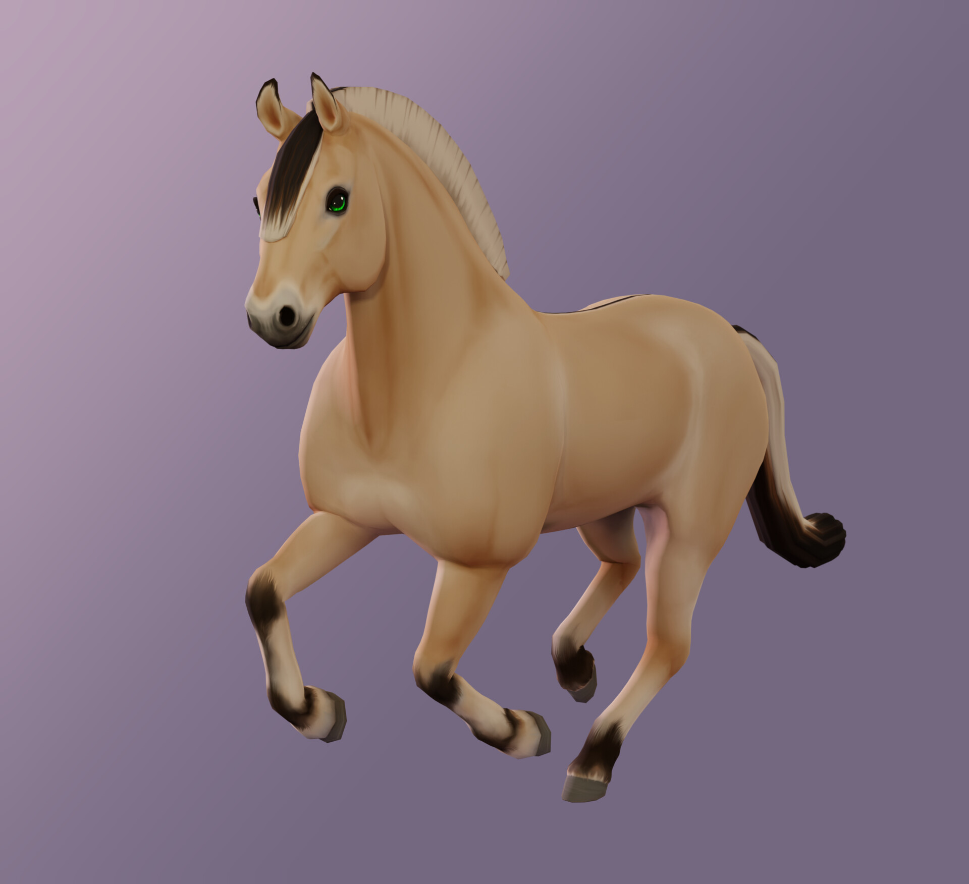 ArtStation - Fjord Horse